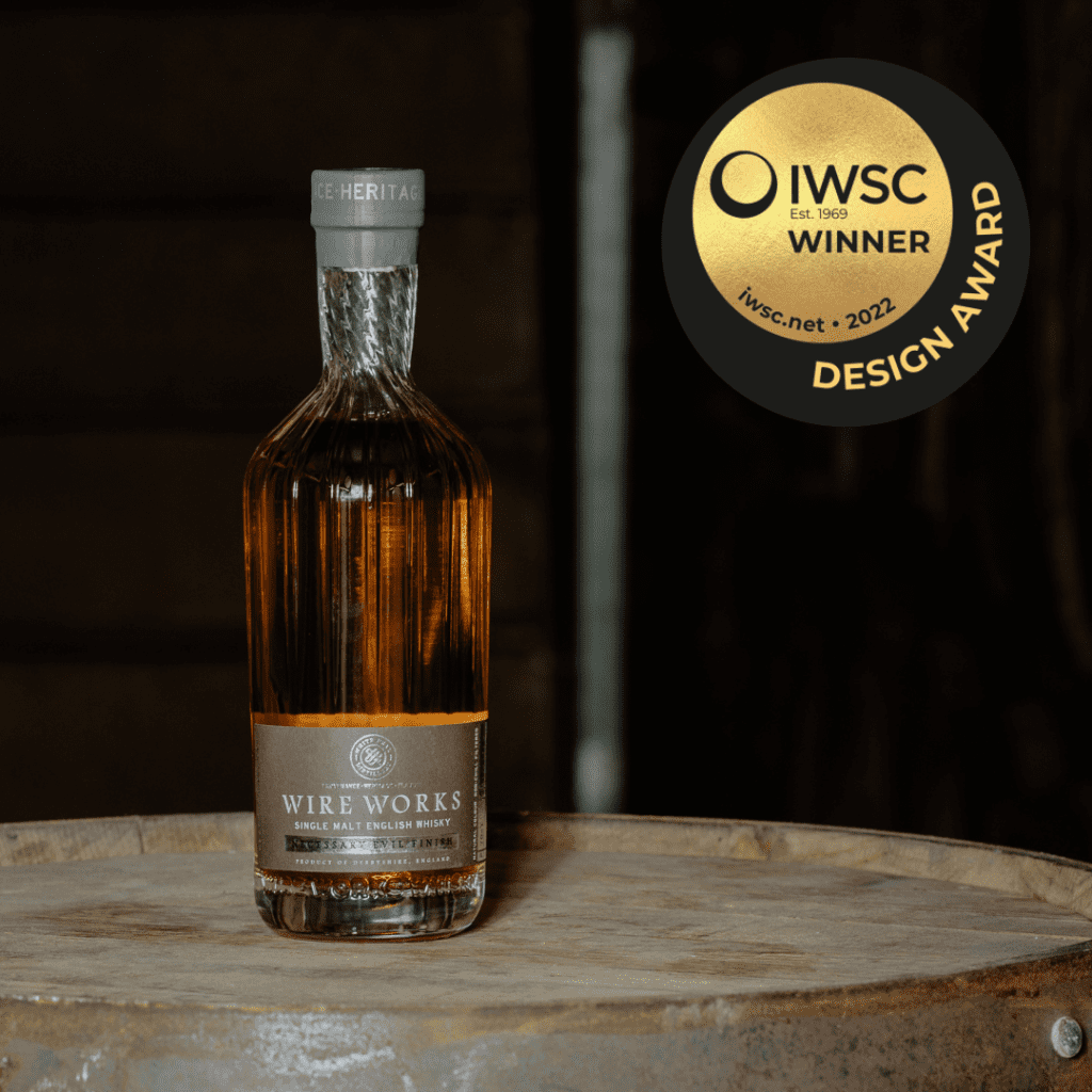 Wire Works Whisky wins IWSC 2022 Contemporary Design Award - White Peak ...